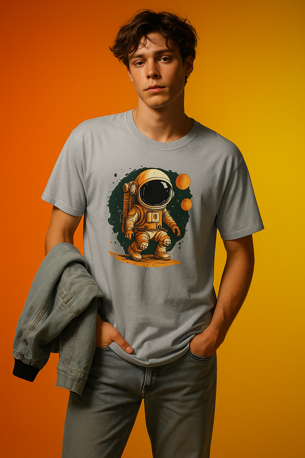 Astronaut T-Shirt Tee | Unisex | Space-Themed Graphic Tee – Unleavables